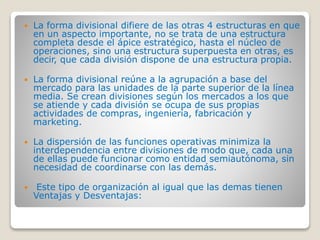 Tipos de organizacion | PPTX