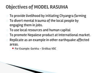 Chyangra Farming & Pashmina Industry in Rasuwa | PPT