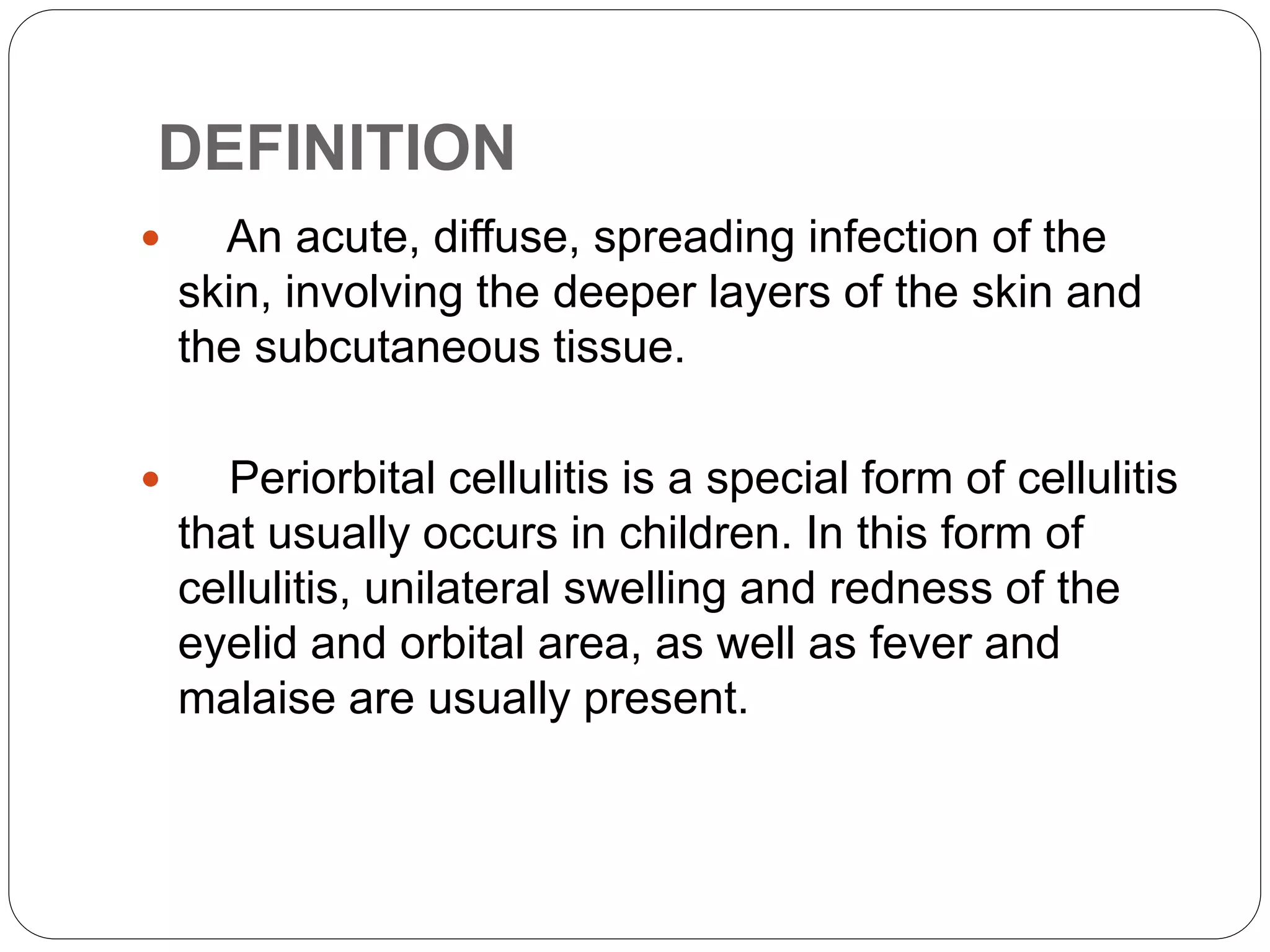 Cellulitis | PPTX