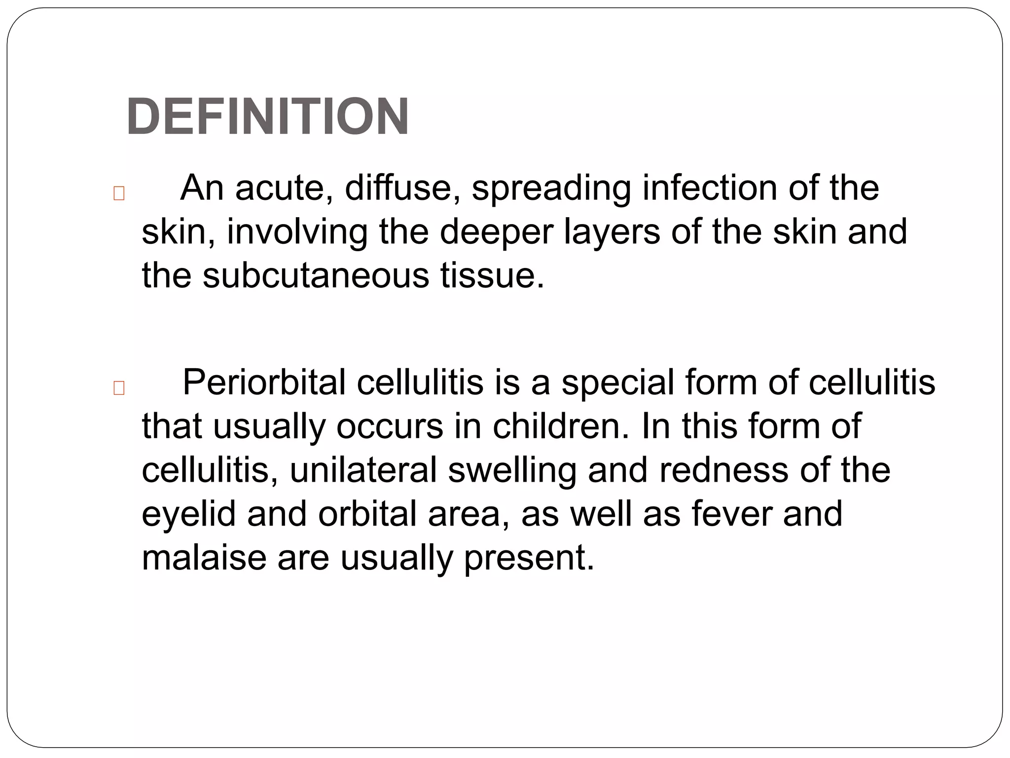 cellulitis | PPTX