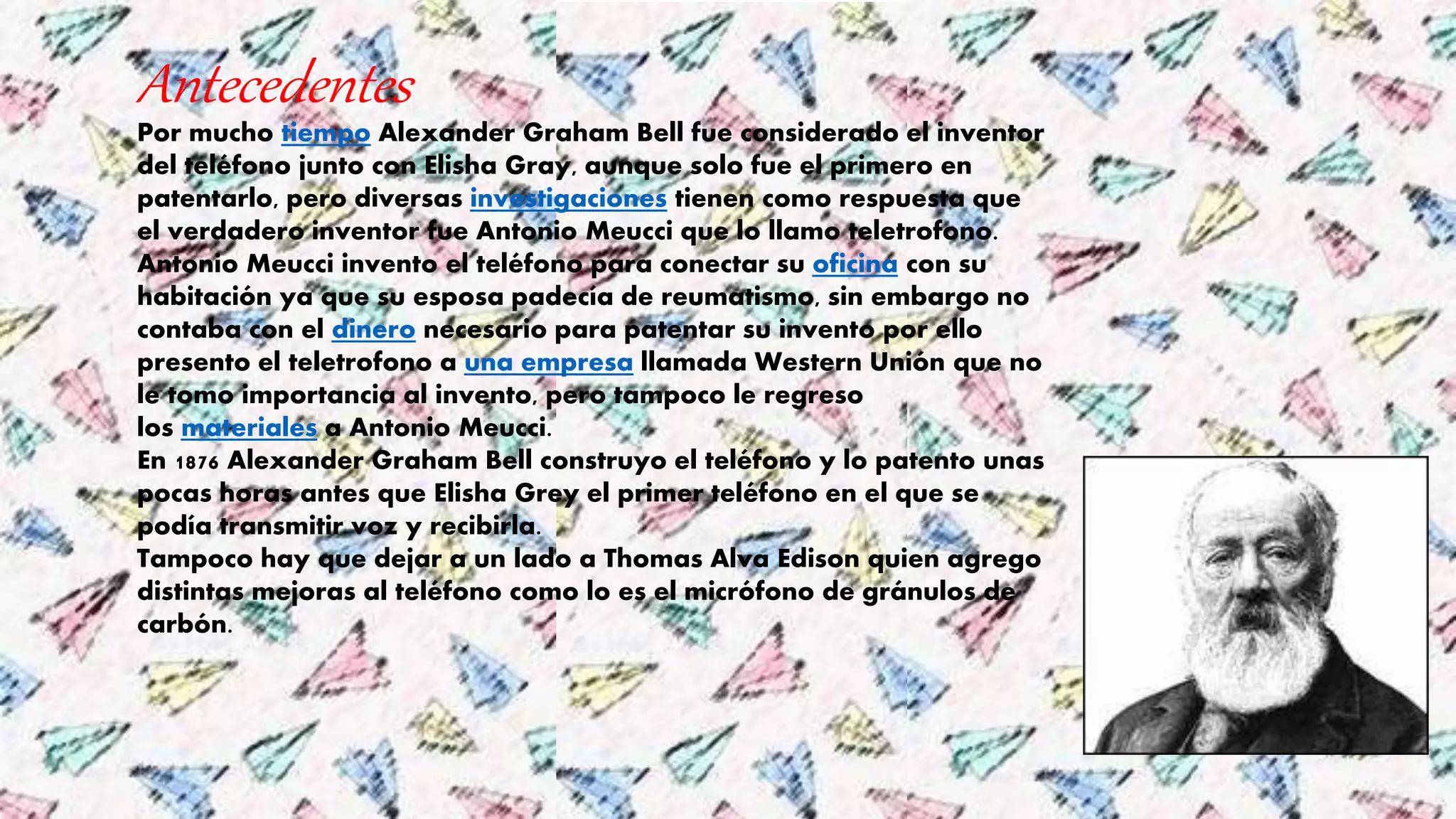 El telefono | PPTX