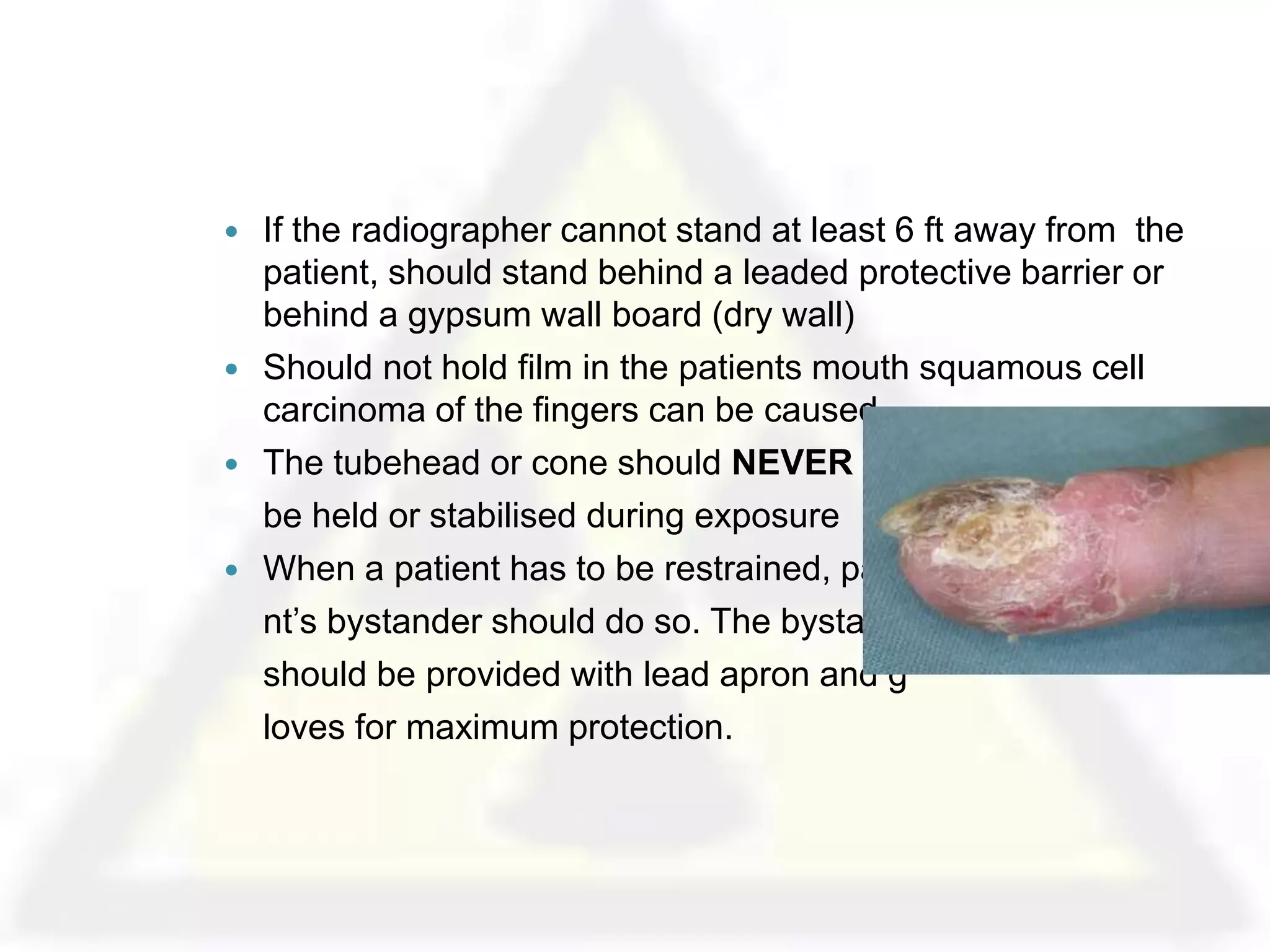 Radiation protection and dosimetry in dental radiology | PPTX