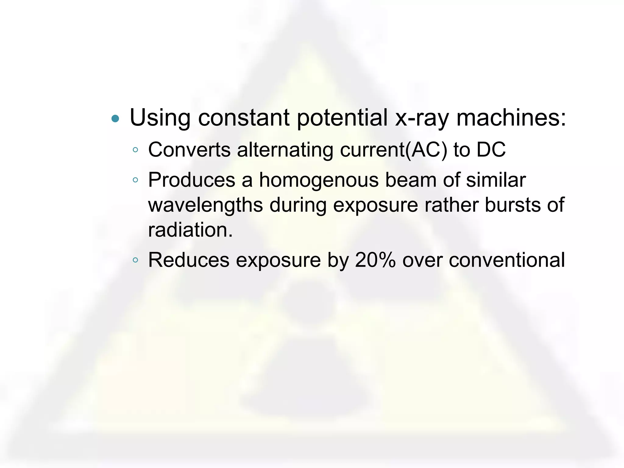 Radiation protection and dosimetry in dental radiology | PPTX