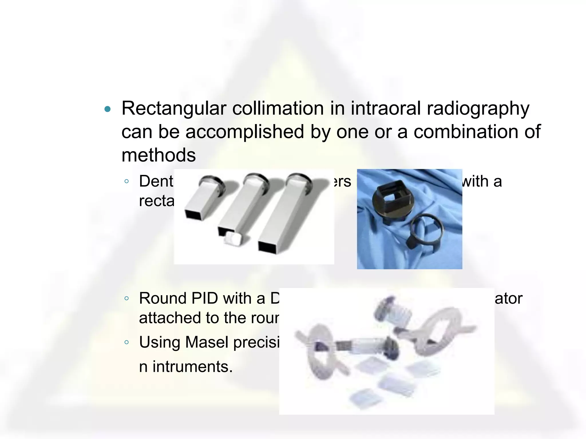 Radiation protection and dosimetry in dental radiology | PPTX