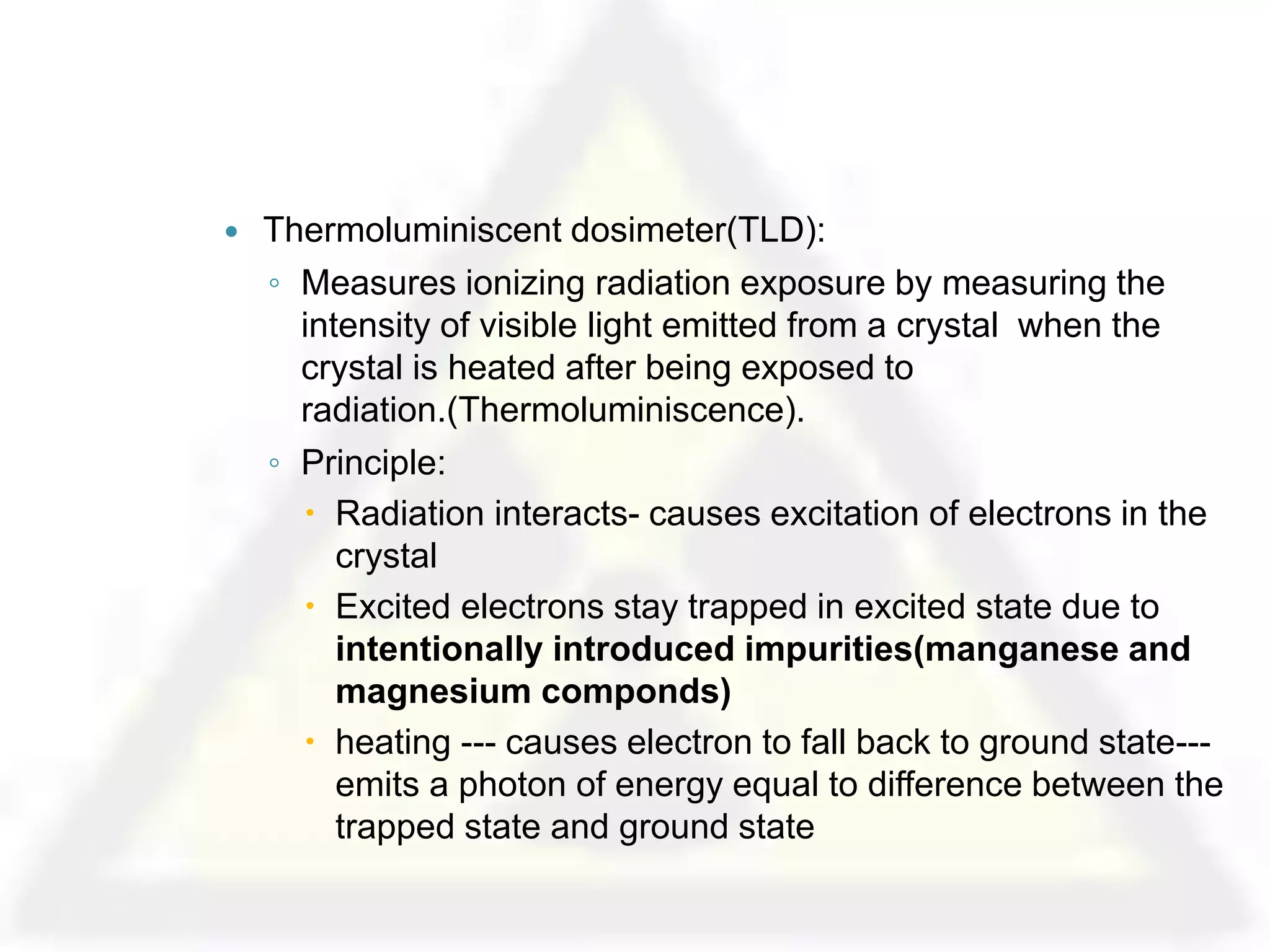 Radiation protection and dosimetry in dental radiology | PPTX