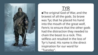 YGDRASIL norse-mythology.pptx.shfkdjdyvjj | PPTX