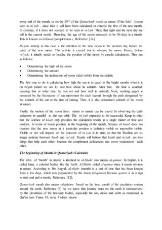 Hisab and ru'yah | DOCX