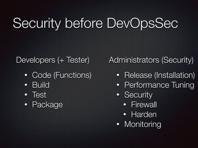 Introduction to DevOps and DevOpsSec with Secure Design by Prof.Krerk ...