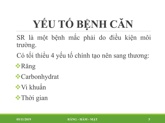 Benh hoc rang ham mat | PDF