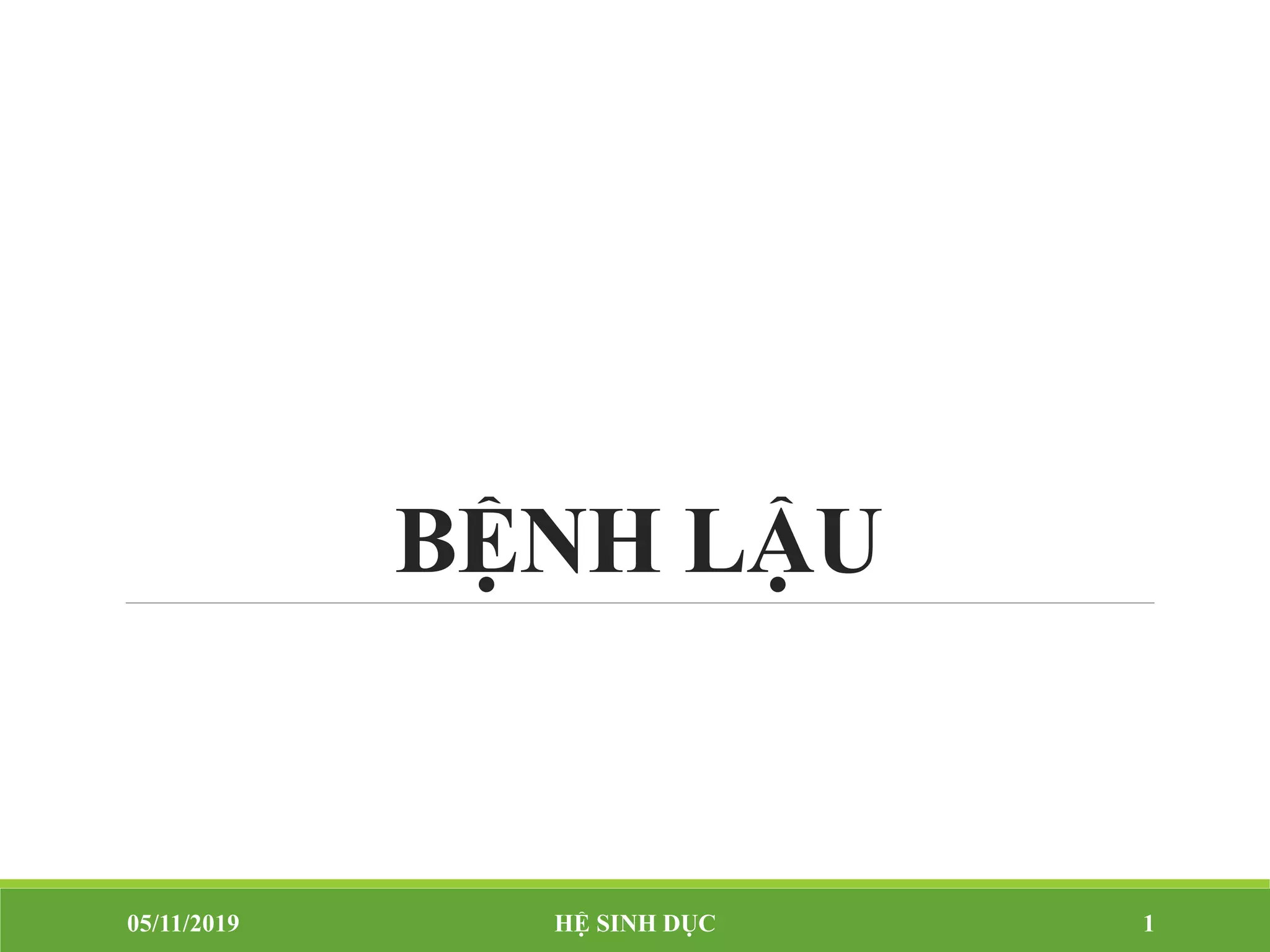 Benh hoc he sinh duc | PDF