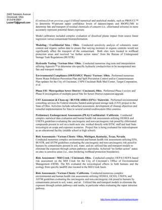 Adrian M. Lozier - Environmental Professional | PDF