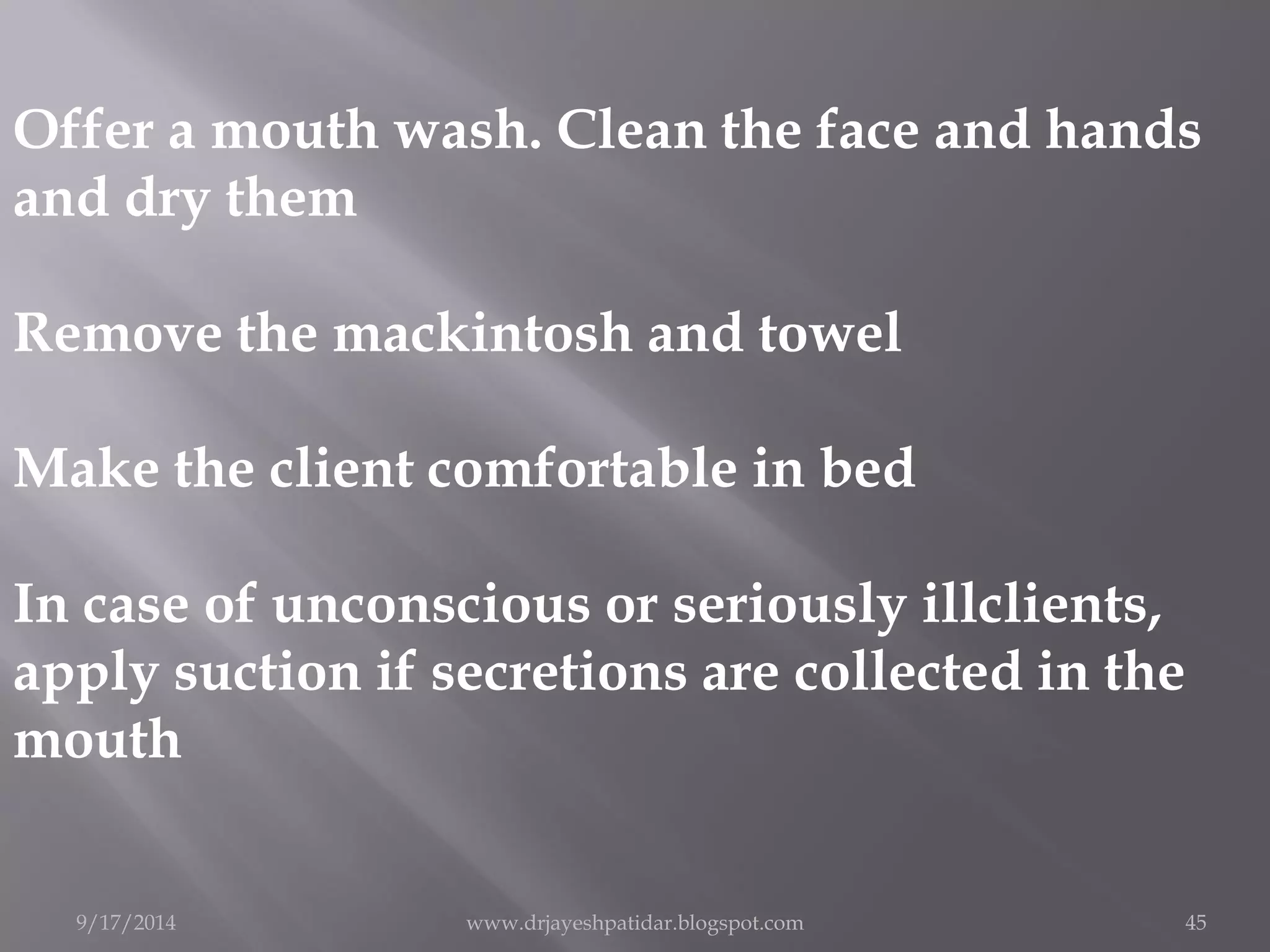 Nasogastric feeding or gavage feeding | PDF