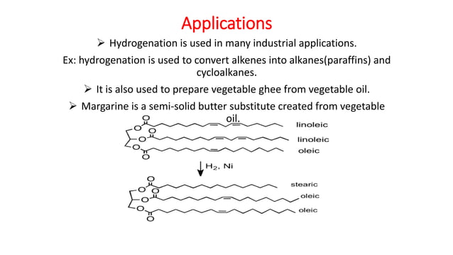 Catalytic Hydrogenation | PPTX | Chemistry | Science