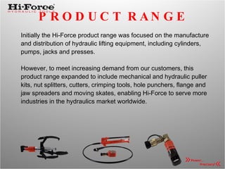 Hi-Force Presentation | PPT