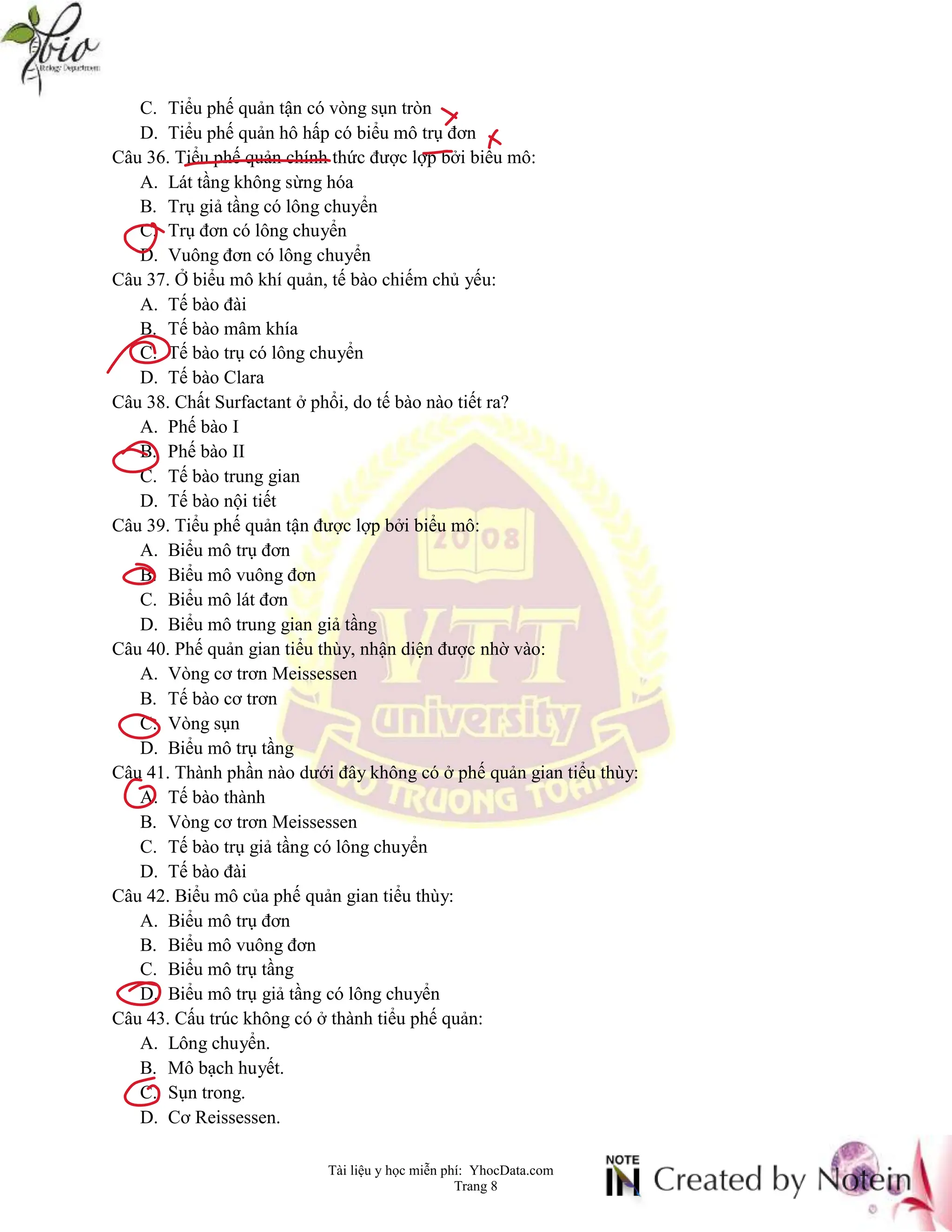 YHocData.com-bộ-câu-hỏi-mô-phôi.pdf đầy đủ | PDF