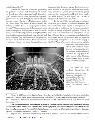 Jewish Efforts to Influence American Immigration Policy in the Years ...