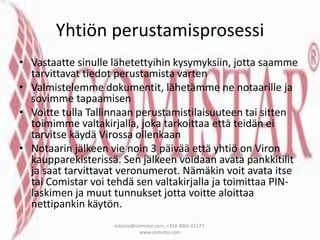 Yhtiö Viroon/ Yritys Viroon | PPT