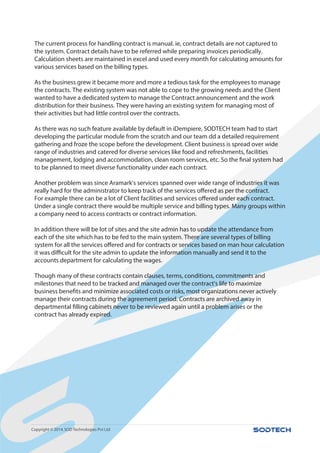 Aramark Adempiere Opensouce ERP Software - Case Study | PDF