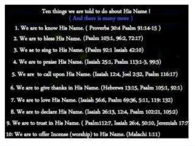 YHWH - Pronunciation & Meaning | PPT