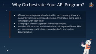 Orchestrating API Programs for your Team | PDF