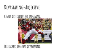 Packers stink vocab | PPT