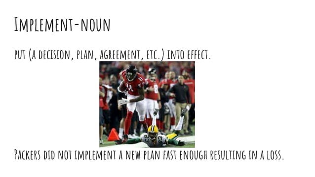 Packers stink vocab | PPT