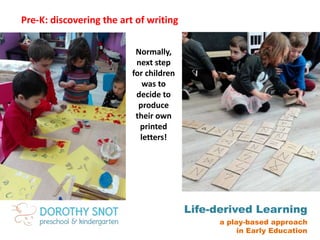 Life-derived learning: a play-based approach in Early education | PPTX ...