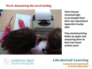 Life-derived learning: a play-based approach in Early education | PPTX ...