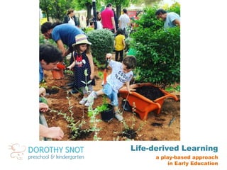 Life-derived learning: a play-based approach in Early education | PPTX ...