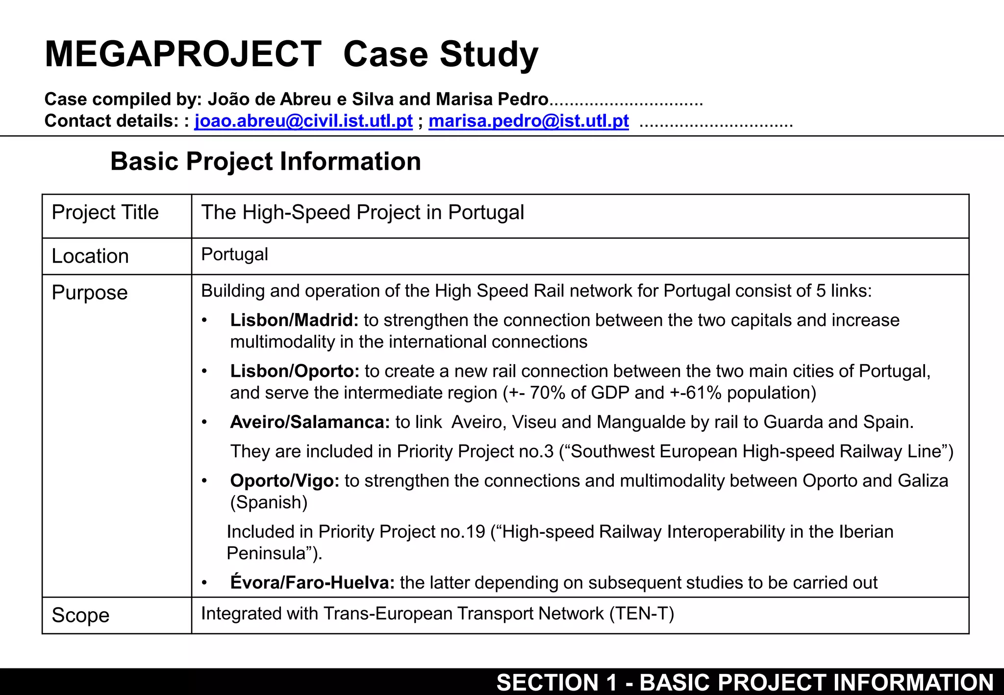 MEGAPROJECT Case Study | PDF