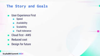 Why We Chose ScyllaDB over DynamoDB for "User Watch Status" | PPTX