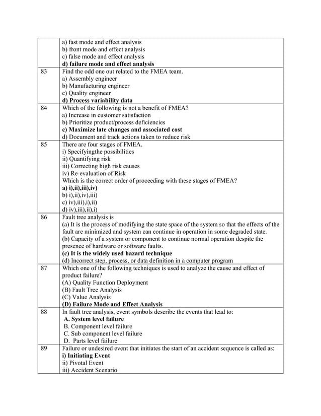 Industrial hazards mcq
