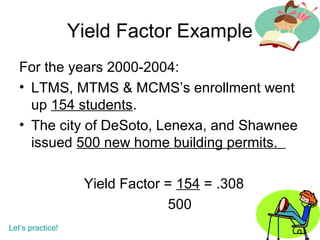 Yield Factor | PPT