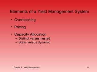 Yield management | PPT