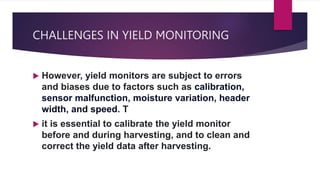 YIELD MONITORING.pptx