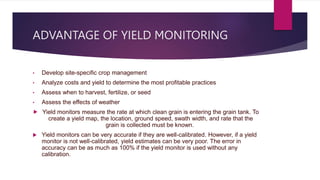 YIELD MONITORING.pptx