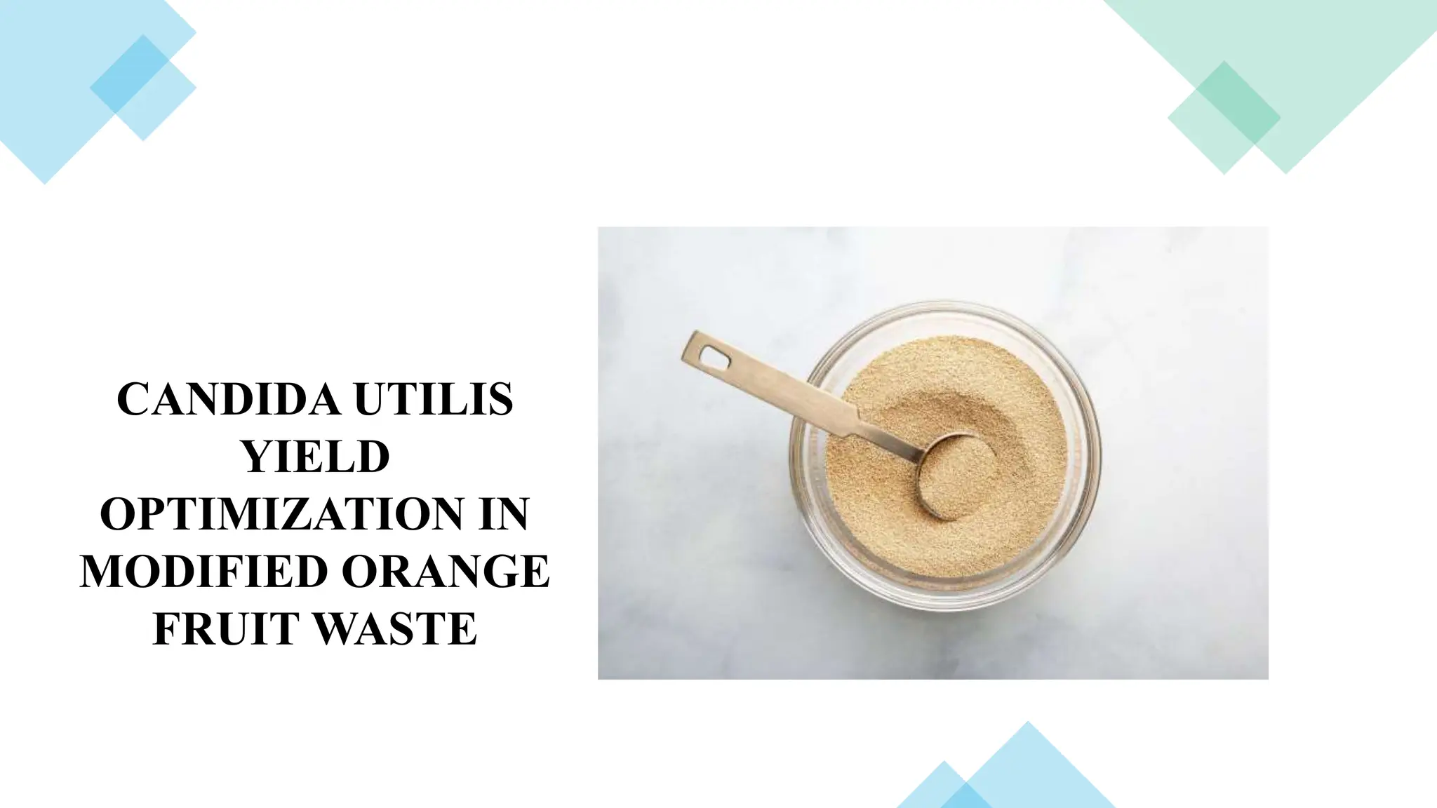 YIELD OF BACTERIA IN MODIFIED CITRUS WASTE.pptx