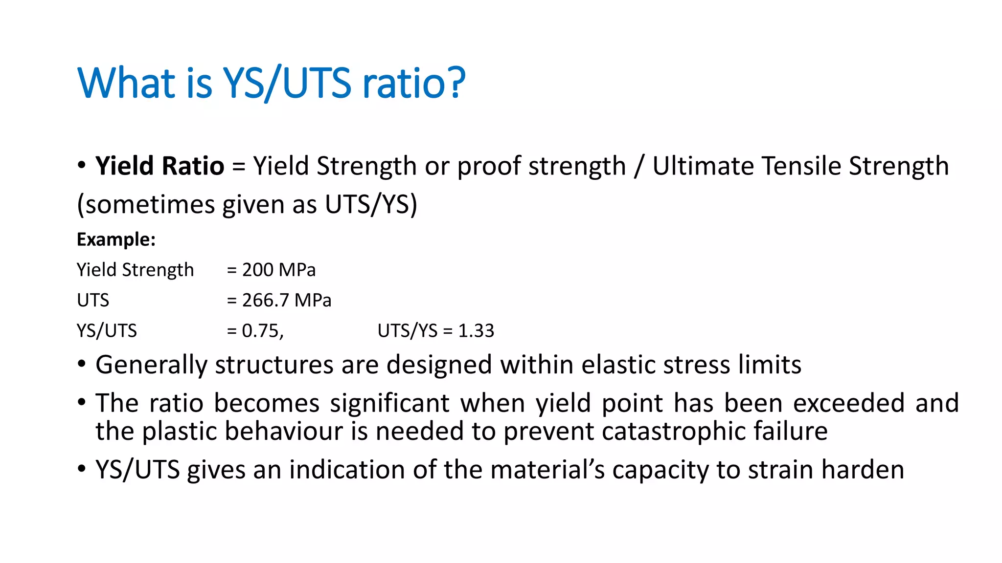Yield Point Ratio.pptx