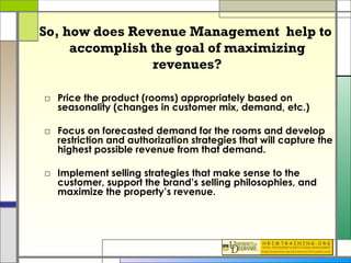 Yield revenue 101 | PPT