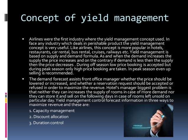 Yield Revenue Management | PPT