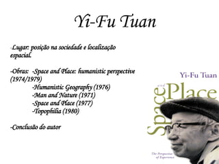Yi Fu Tuan | PPT