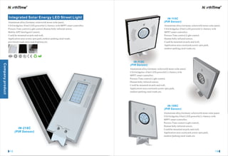 Solar Street Light Catalogue | PPT