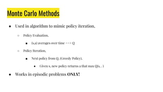Reinforcement Learning | PPT