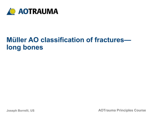 AO Classification | PPT