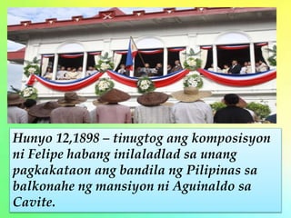 YUNIT II ARALIN 17 PAMBANSANG AWIT AT WATAWAT NG PILIPINAS BILANG MGA ...