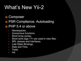 Yii2 by Peter Jack Kambey | PPTX