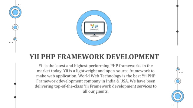 Yii Framework Development Company India | PPT