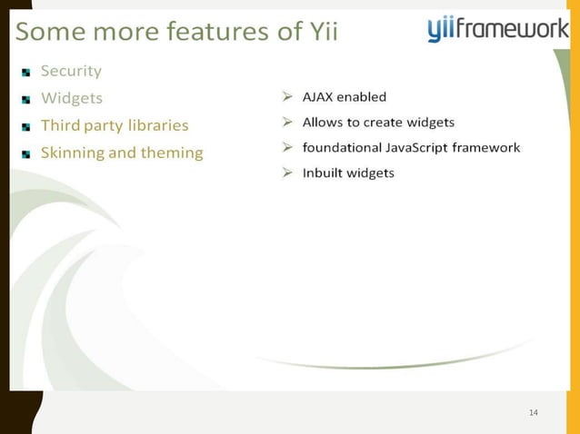 Yii framework | PPTX