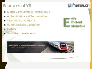 Yii framework | PPT