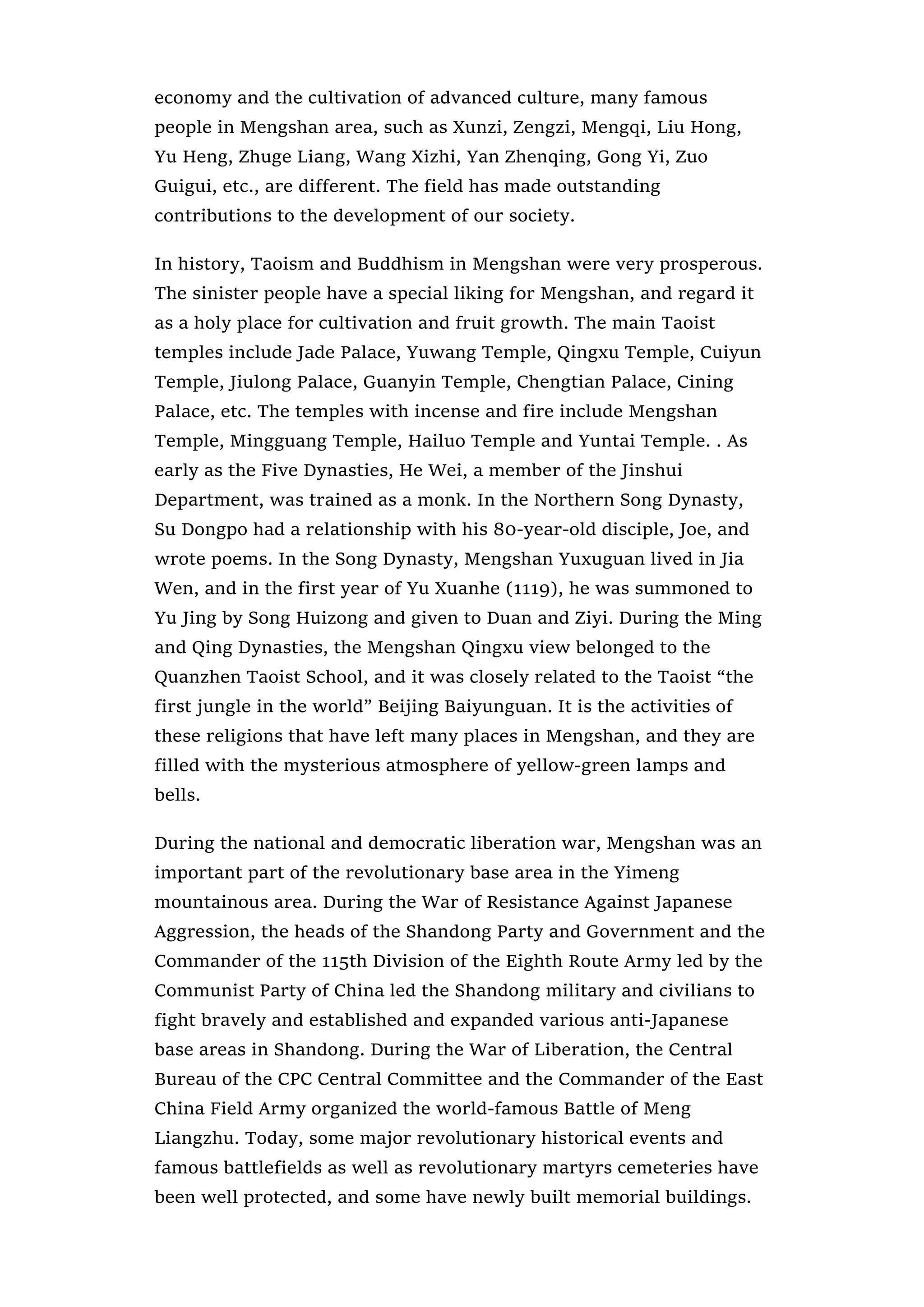 Yimeng mountain range | PDF